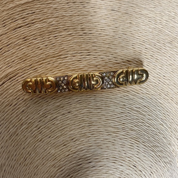 Jewelry | Vintage Rhinestones Bar Style Brooch Pin | Poshmark